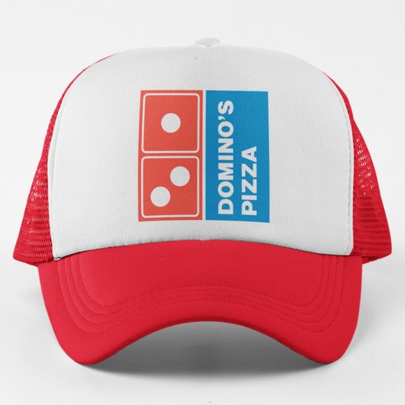 Accessories | New Dominos Pizza 1975 Logo Foam Trucker Mesh Snapback ...